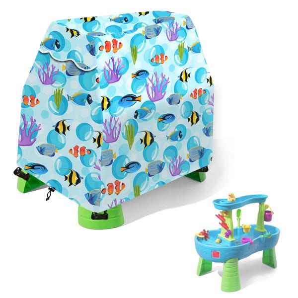 商品名:  okcool Kids Water Table Cover Fit Step 2 Water Table,Outdoor Water Table Toys Cover for Water Table for Toddlers 1...