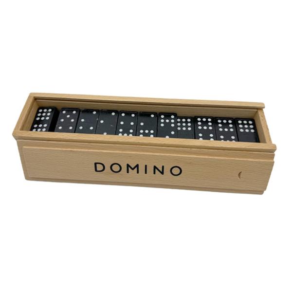 商品名:  Fancyes Double Nine Domino Set with Wood Case Dominoes Travel Playset Fun and Engaging Table Game for Leisure New ...
