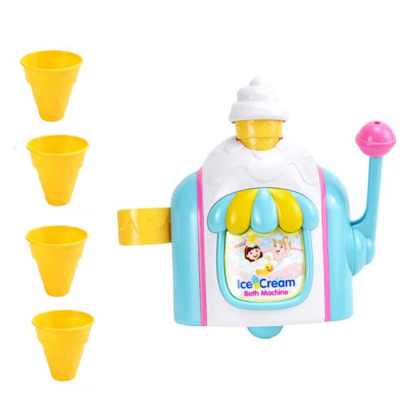 商品名:  URVIKBVG Ice Cream Bubble Maker Bath Toy Fun Bubble Ice Cream Bath Toy Press Fun Ice Cream Maker Novelty Baby Show...