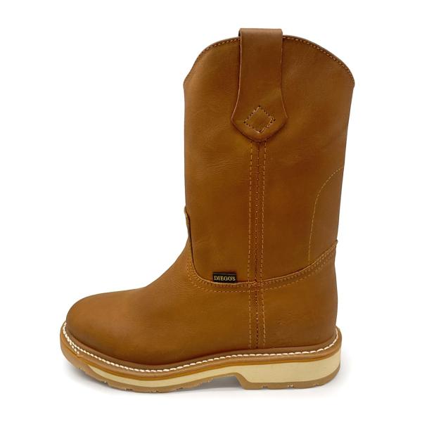 商品名:  The Western Shops Men's Pull On Leather Mid Calf Soft Toe Work Boot (6.5, roble)ブランド: The Western Shops商品サイズ: 6.5高...