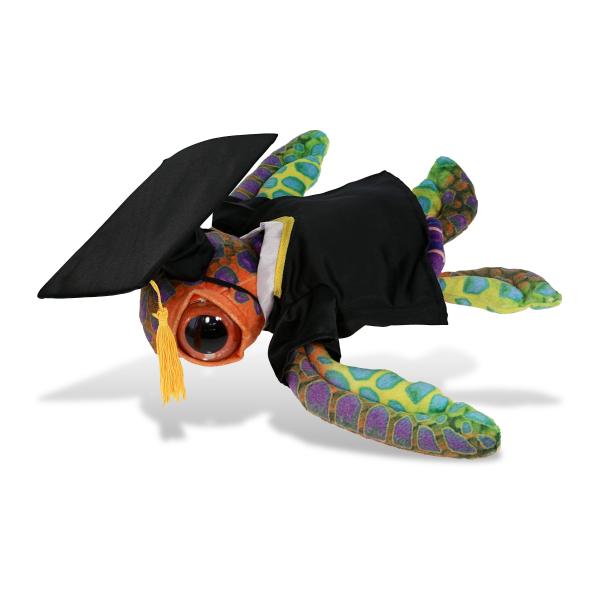 商品名:  DolliBu Colorful Sea Turtle Graduation Plush Toy - Super Soft Plush Graduation Stuffed Animal Dress Up with Gown a...