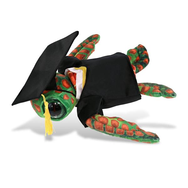 商品名:  DolliBu Orange Sea Turtle Graduation Plush Toy - Super Soft Plush Graduation Stuffed Animal Dress Up with Gown and...