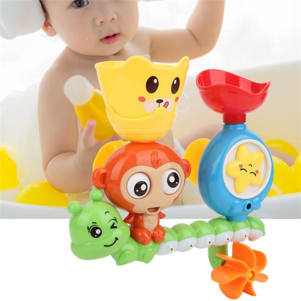 商品名:  Baby Toddler Bath Wall Toy ,Bath Toys for 1 2 3 Year Old Boys Girls Preschool New Born Baby Bathtub Water Toys,Wat...