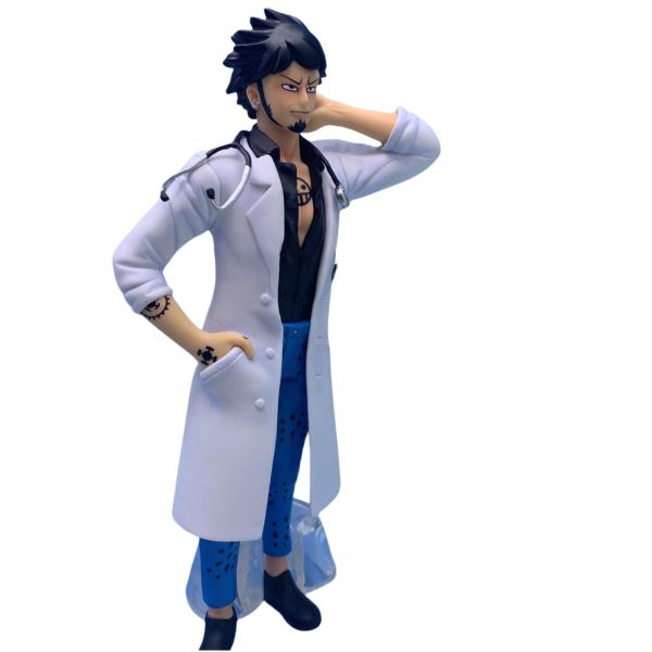商品名:  Action Figures Doctor Trafalgar D. Water Law Figure PVC Character Model Doll Toys Gift Decoration Desktop Decorati...