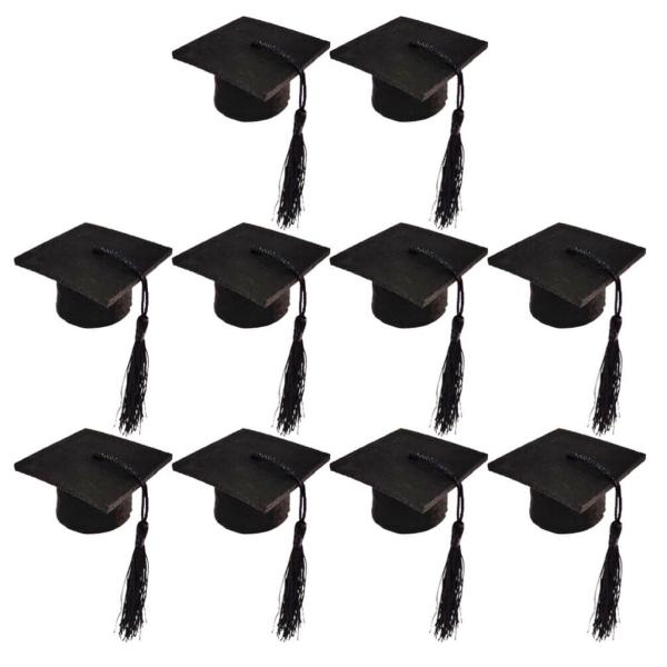 商品名:  Ciieeo Graduation Cap Bottle Toppers, 10pcs Mini Graduation Hat Bottle Cover Wine Bottle Cover with Tassel for 202...
