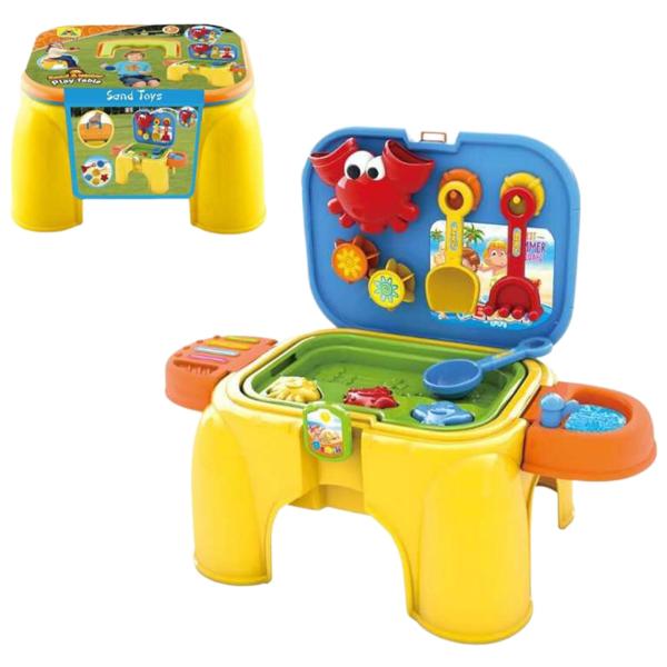 商品名:  eurNhrN Sand and Water Table, Safe Plastic Sensory Table, Kids Toddler Water Table, Portable Beach Toy for Summer ...