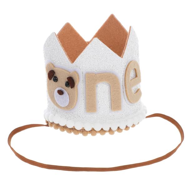 商品名:  COLLBATH Birthday Hat Birthday Outfit Birthday Party Crown 1st Birthday Crown One Year Old Birthday Decoration Fir...