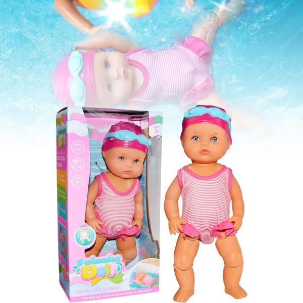 商品名:  Waterproof Swimmer Doll, Swimming Baby Doll, Electric Water Baby Doll, Backstroke Swimming Dolls, Water Doll, Swim...