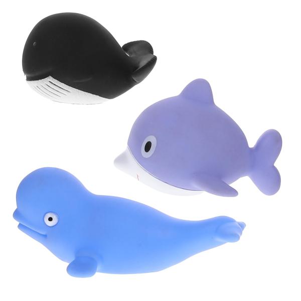 商品名:  UPKOCH 3pcs Bath Small Animal Cartoon Animals Bath Water Toy Shower Water Plaything Sea Animal Plaything Water Pla...