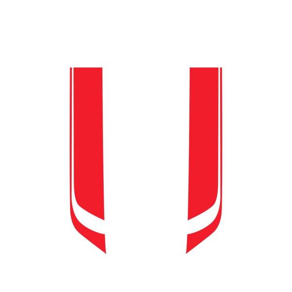 商品名:  Car Stickers Auto Tuning Accessories Car Styling Stickers Racing Sports Auto Vinyl Film Decal Hood Cover(Red)ブランド:...