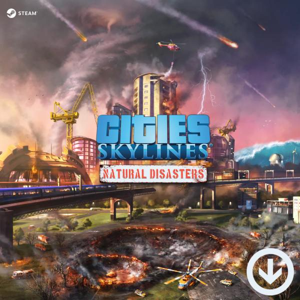 本製品は「Cities: Skylines - Natural Disasters（シティーズ：スカイライン ナチュラルディザスター）」の PC版 Steamコードとなります。注：このコンテンツをプレイする為にはベースとなる「Cities:...