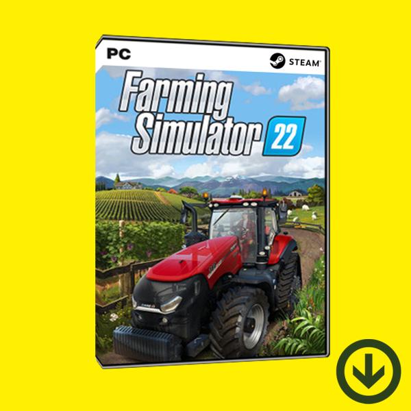 【発売日：2021年11月22日】本製品は「Farming Simulator 22」の PC版 Steamコードとなります。日本語版の商品となります。＜プロダクトキーの認証方法＞1. 次のURL（http://store.steampow...