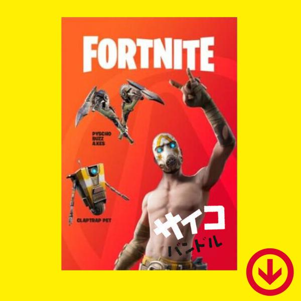 本製品は「Fortnite サイコバンドル」用のプロダクトキーとなります。Epic Games版となります。PC、スマホ、PS4、スイッチ等どのデバイスでも利用可能です。有効化には Epic Games のアカウントが必要となります。＜プロ...