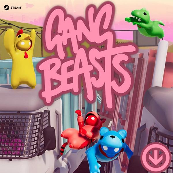 本製品は『Gang Beasts (ギャングビースト)』のPC版 STEAMコードとなります。日本語対応の製品となります。＜プロダクトキーの認証方法＞本製品はご購入完了後のご案内手順に従い、STEAMクライアント (https://stor...