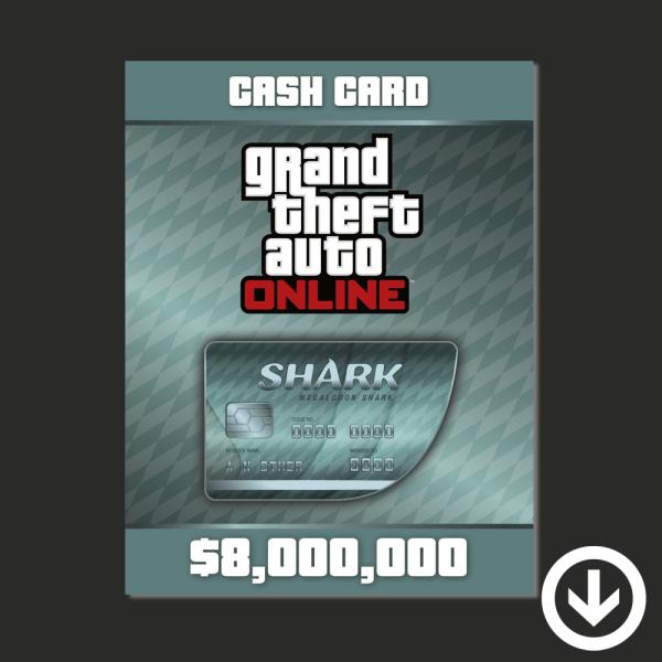 本製品は「Grand Theft Auto オンライン」で使用可能な『Megalodon Shark Cash Card (GTAマネー $8,000,000) 』のオンライン認証コードとなります。本コンテンツをご利用いただくには、別売りの...