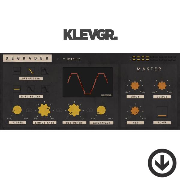 本製品は KLEVGRAND社製「Degrader - Resampler &amp; Bitcrusher リサンプラー＆ビットクラッシャー」のダウンロード版となります。■ご購入前のご注意■○本製品はダウンロード版となります。パッケージ(...