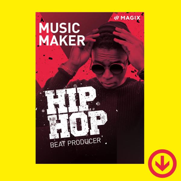本製品は「MAGIX Music Maker - Hip Hop Beat Producer Edition」のオンライン認証版となります。1ライセンスにつき、1台の Windows デバイスで永続的に利用可能です。※本商品は英語のみに対応...