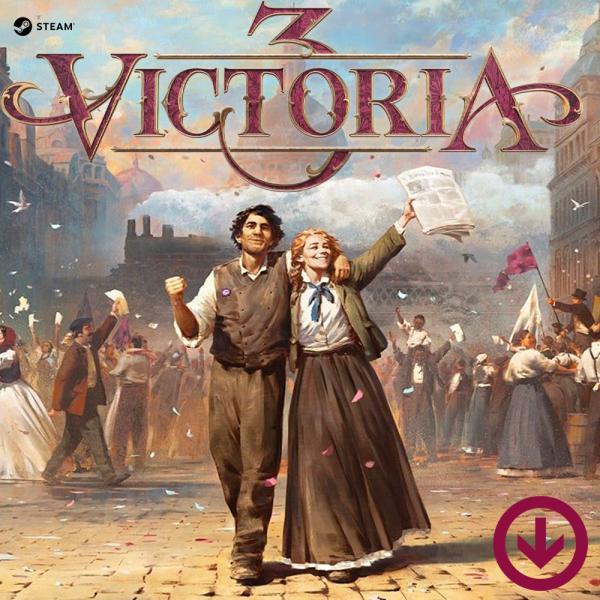 本製品は「Victoria 3 (ヴィクトリア3)」のPC版 STEAMコードとなります。日本語対応の製品です。＜プロダクトキーの認証方法＞本製品はご購入完了後のご案内手順に従い、STEAMクライアント (https://store.ste...
