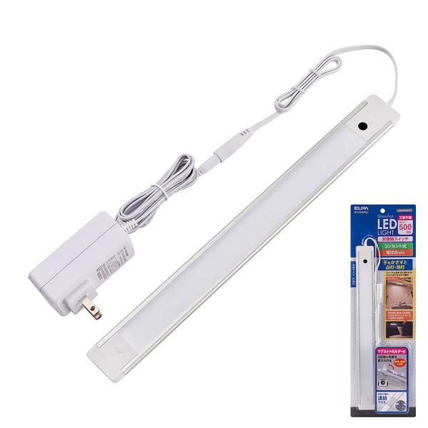 メーカー： ELPA / エルパ 朝日電器株式会社　シリーズ名：LED多目的灯　Slim＆Flat LED LIGHT■定格消費電力： 単体：7.5W　最大連結時(31cm連結子機3台連結)：27.5W　※明るさ100％点灯時■専用ACアダ...