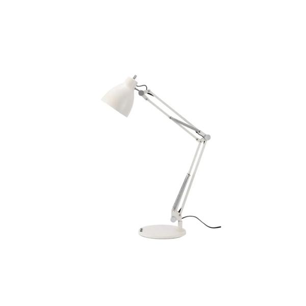 メーカー： スワン電器 / SWAN シリーズ名：BISLEY DESKLAMPサイズ：シェード：幅135mm×奥行き135mm×高さ150mmベース：直径210mmカラー：ホワイト重量：3.9kg本体：スチール機能：ダイヤルスイッチ消費電...