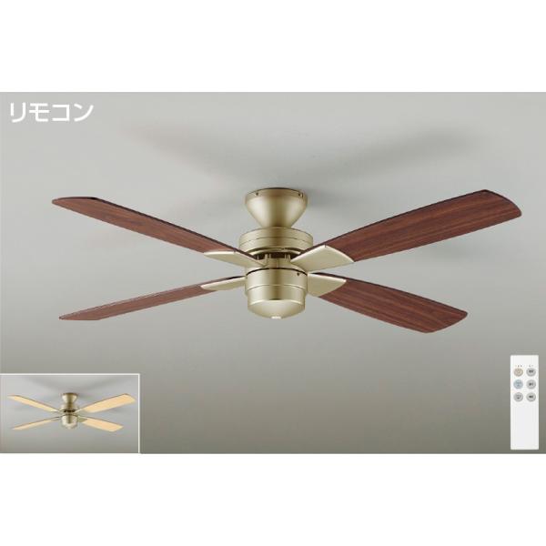メーカー： DAIKO/大光電機　簡易取付式回転方向切替風量3段階切替鋼板・ダイカスト　シルバー白塗装木製（表面）ダーク色（裏面）ホワイトウッド色径Φ1200　高272mm　4.7kgリモコンスイッチ付き正転逆転切替・風量3段切替AC100...