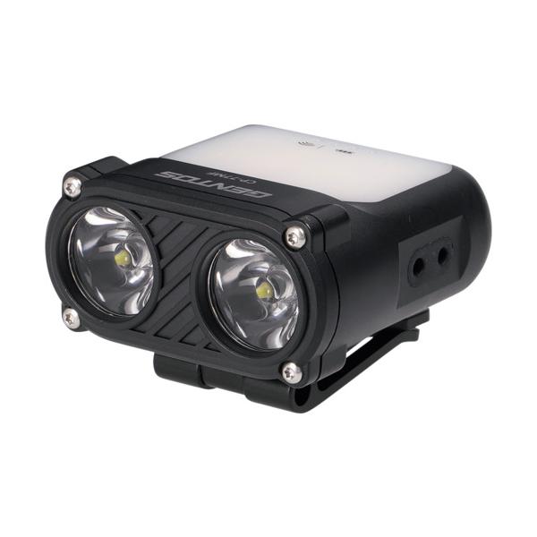 メーカー名：ジェントス株式会社/GENTOSシリーズ名：COMPACT HEADLIGHT●明るさ(lm)：最大400●色：黒●幅(mm)：52●奥行(mm)：60●高さ(mm)：36●点灯時間：【前方ライト】5.5時間（強）/ 58時間（...