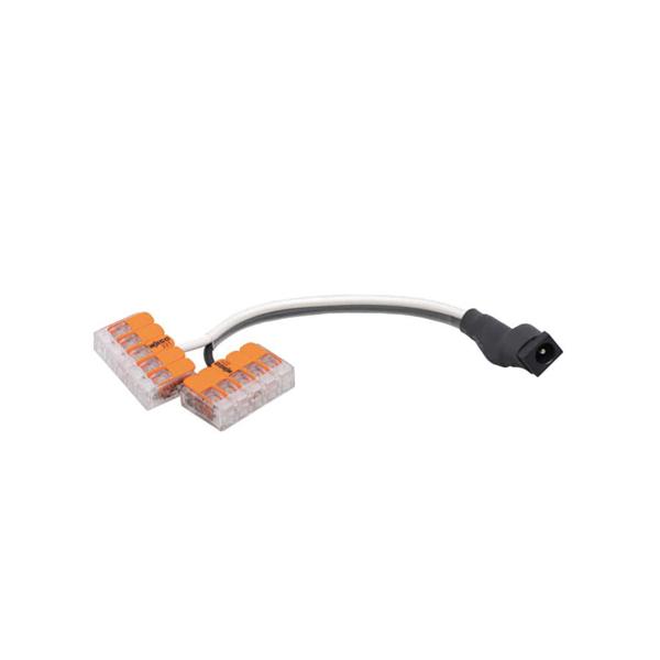 メーカー：SUGATSUNE / スガツネ工業 シリーズ：DCコネクタージャック（DC-CNTの代替品）定格電圧：DC24V定格電流：1.5A適合プラグ規格：φ2.1×φ5.5×9.5質量g：20【仕様】接続口は4灯分あります。【注意】・ス...