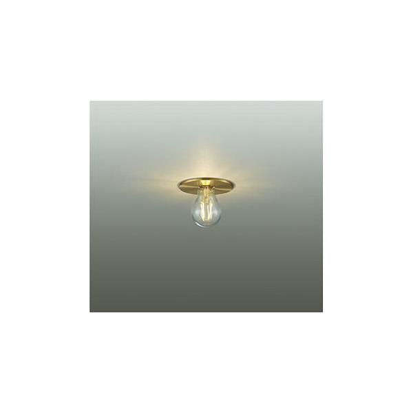 LEDフィラメント電球 3.8W（E26） キャンドル色／2200K鋼板 真鍮色メッキ（ヘアライン入り）径φ105 埋込穴φ75 埋込深75 高80mm0.3kg・AC100V・調光可能（0%〜100％）・調光にはLED専用調光器（別売）を...