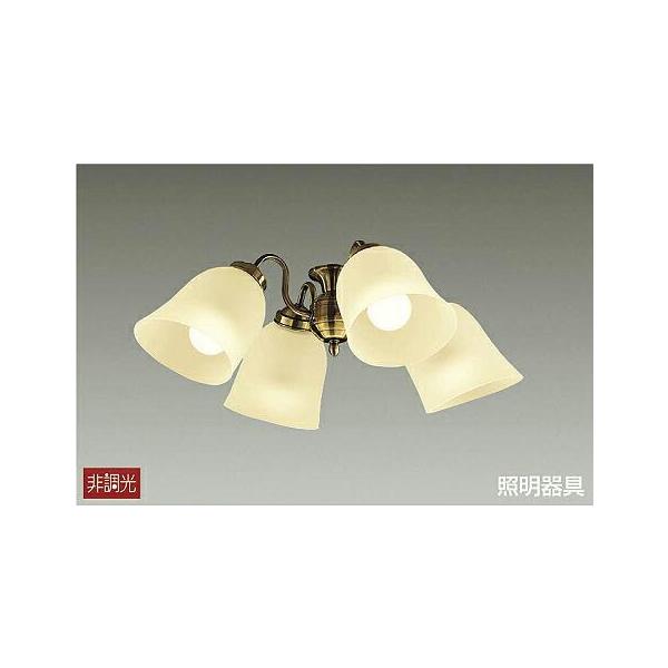 LED電球 7.2W（E26）×4灯 電球色／2700Kシーリングファン用灯具■本体リモコンスイッチ対応（4灯-2灯-2灯-0）■AC100V■光源寿命40,000時間■調光器併用不可注）必ずファン本体DP-35202Gと組み合わせてご使用...