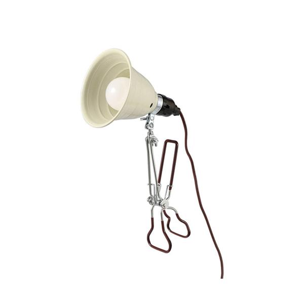 メーカー　： DULTON / ダルトンシリーズ名：ALUMINUM CLIP LAMP（アルミニウム クリップ）品番：DS-0630S/IVカラー：IVORYタイプ：S材質：アルミニウム、スチール(亜鉛メッキ)、PVC定格電圧：100V定...