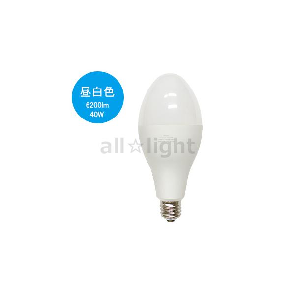 メーカー： GLOBAL / 日本グローバル　　 シリーズ名： 仮設向大型LED電球　100V/200V共用　　　　　定格ランプ電力：40W （  40ワット  ）定格電圧：100V/200V口金：E39光源色：昼白色(5000K)全光束：...