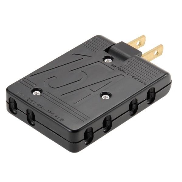 メーカー：OHM ELECTRIC INC / 株式会社オーム電機シリーズ名：コード無しタップ■ コンセント：3個口■ 180°回転式フリープラグ■ 合計1500Wまで        関連キーワード    電源タップ　