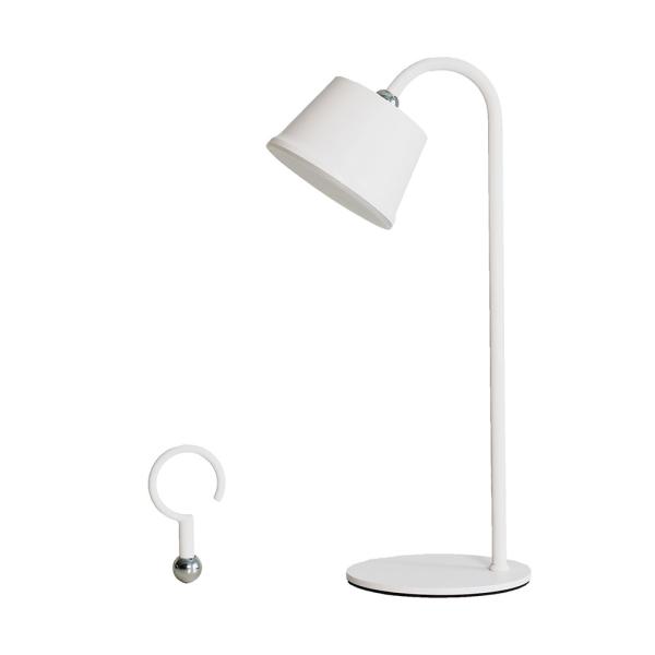 メーカー：DI-CLASSE/ディクラッセ■色： ホワイト■素材：ABS樹脂、スチール、アクリル、マグネット■サイズ：シェード9.7cmｘ9.7cmｘH6.2cm　フック5.0cmｘ2.0cmxH9.0cmスタンド12.0cmｘ12.0cm...