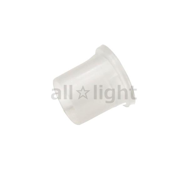 ニップルの穴に取り付けてコードを保護する部材です。M10ニップル、G1/8(PF1/8)ニップルどちらにも使用できます。シリーズ名： M10ブッシング　　材質：プラスチック高さ：8mm外径：8.5mm内径：6mm関連キーワードブッシング