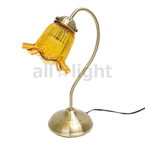 メーカー： 株式会社オーブ　/　ORRB　■アンティーククリア　フラワー■素材：ガラス＆スチール■サイズ：H330×Ф245mm(ベース部分Φ135mm)■定格電圧：100V■電球：E17口金　電球40Wまで（１灯）付属ランプ：E-17 L...