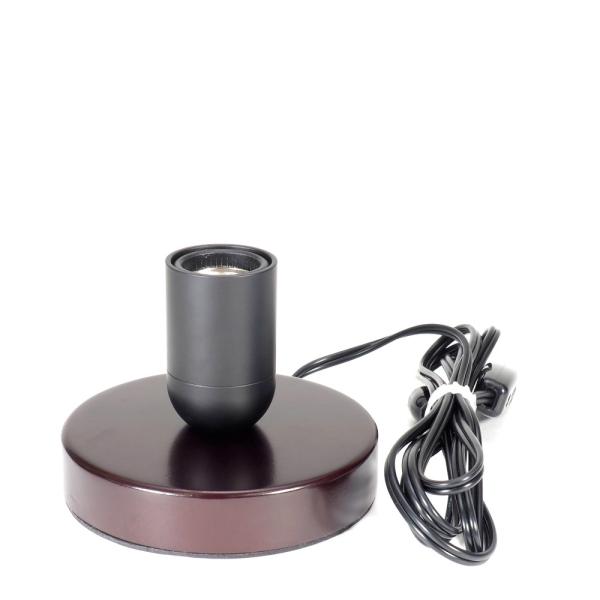 メーカー： BeatSonic / ビートソニック 　　 シリーズ名： OnlyOne スタンドライト材質  台座：木ソケットカバー：アルミソケット：磁器色  黒取付  コンセントコンセントコード  2m口金  E26定格電圧  AC100...