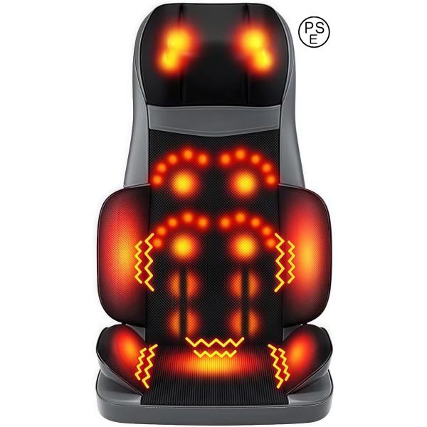 【マッサージとリラクゼーション】疲れたときは、自宅でマッサージをしましょう。 まるでマッサージを受けているような気分でした。リモコンが付属しており、指先で操作できます。軽量なので持ち運びも楽々、家中どこでも使えます。シンプルで静かで、マッサ...