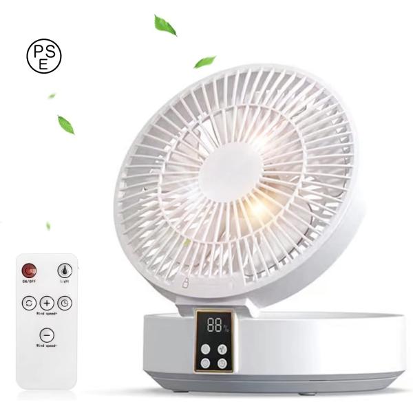 最新の折り畳み式サーキュレーターは、コンパクトで場所に制限されることなく、家やオフィスなど、いつでもどこでも自然な新風を楽しむことができます。5枚の羽根を使用したサーキュレーターで、部屋の隅まで風を送り、空気循環を促進し、室内の空気を循環さ...