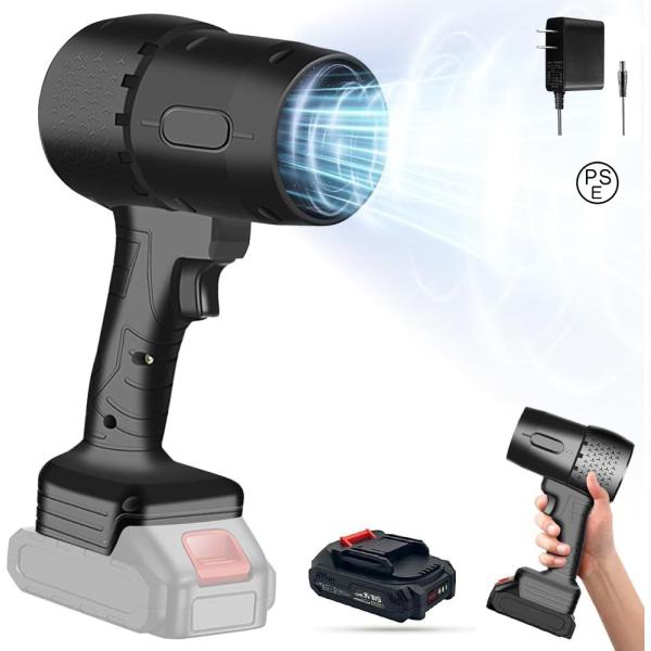 【70MM特大ターボファン&amp;120000 RMP】スーパージェットブロワーのパワーを体験してみてください。革新的な高回転純銅モーターを採用し、70MM特大ターボファンと相まって空気の吸入経路を延長し、空気の運動エネルギーを増大させま...