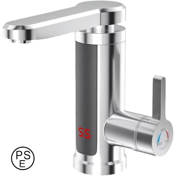 冷却・加熱自由調整で水温自在！冷却と加熱を自由に切り替え、水温は水の流れに応じて調整可能。水流が小さくなるほど温度が上がる設計で、お好みの水温を簡単にコントロールします。360° 回転出水口で給水エリア拡大！出水口パイプが 360° 回転可...