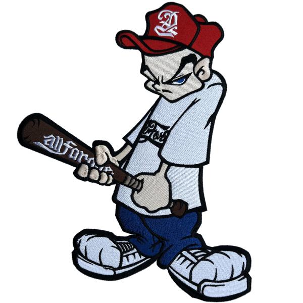 AFOのマスコットキャラ「バッターマン」ワッペンにて登場です。お気に入りアイテム（カバン、ジャケット、帽子 etc...）にペタペタ貼ってオリジナル ファッションが楽しめる逸品。ワッペンとはワッペン（ ドイツ語: Wappen）は、衣類や帽...