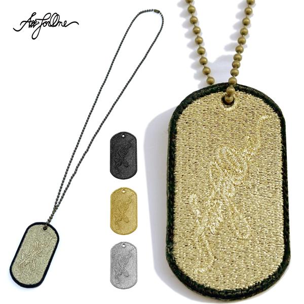 AFO ロゴ ペンダント アクセサリー トップリバーシブル 刺繍で「シンプル」に仕上がったラグジュアリーアクセサリー【サイズ】縦33mm / 横56mm / 厚み3.5mm / チェーン1.5mm / 長さ80cm5色展開【素材】刺繍 リバ...