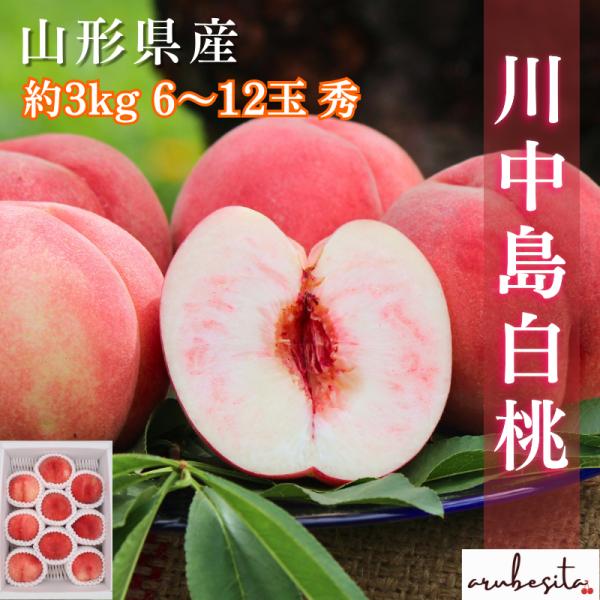 「桃の王様」とも称される、人気品種「川中島白桃」8月下旬〜9月上旬頃に旬を迎える晩生種で、しっかりとした果肉と濃厚な甘さが魅力の桃です。果肉はほどよい硬さがあり、食べ応え抜群。ひと口かじると、芳醇な香りとコクのある甘みが口いっぱいに広がりま...