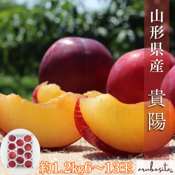 栽培が難しく山形では生産量が少ない希少品種貴陽夏の暑さを吹き飛ばすような果汁たっぷりで甘いプラム。その中でもプラムの王様と呼ばれる貴陽。甘みとほのかな酸味とのバランスによってスッキリと爽やかな風味です。皮ごと味わうとさらに旨みを感じます。夏...