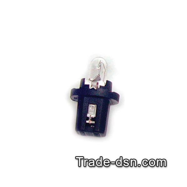 純正適合番号 989806 / 1323462 / 942327 に適合夜間照明アクセサリーライト等のバルブ＋ベースホルダーセットです。12V 1.2W