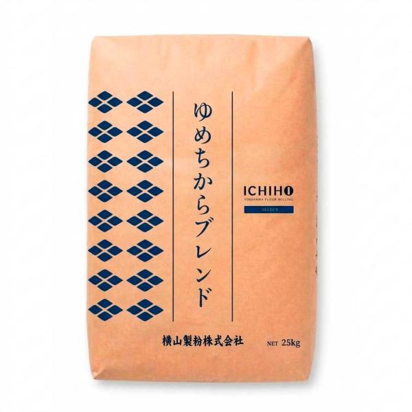 北海道産超強力小麦ゆめちからをブレンドし、モチモチ食感が特徴の小麦粉です。【北海道産 小麦粉 ホームベーカリー 食パン レシピ におすすめ パン材料】