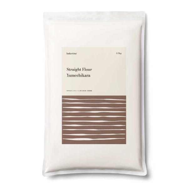 ゆめちから小麦100%使用の強力粉です。原料由来の高いたんぱく質によりボリュームのあるパンに仕上がります。また、グルテンの力が強い超強力粉で、他の小麦粉とのブレンドや製法を変えることによって、幅広く様々な特徴のパンを作ることができます。ゆめ...