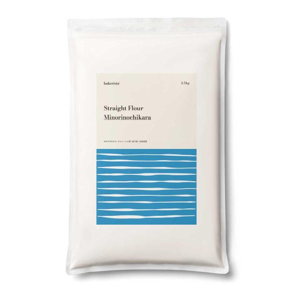 北海道産小麦の新品種「みのりのちから」です！パンクラムが柔らかく、劣化が遅いなど、外麦小麦粉やゆめちから小麦よりも製パン性に優れていると評価されております。