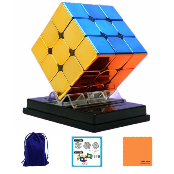 ◎【基本仕様】商品名：Cyclone Boys Metallic 3x3x3 M (サイクロン ボーイズ メタリック 3x3x3 エム) 磁石内蔵　ステッカーレス, サイズ：約56 x 56 x 56 mm◎【優れたコア構造】プラスチックと...