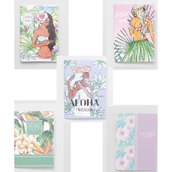 数量限定 セールイラストレーター、マイティ・スーのイラストが描かれたアロハノート。フラガール や ハイビスカス の 表紙もあります。4段に分かれた罫線が使いやすく、フラのステップや歌詞などを記入してレッスンノートとしてお使いいただいたり、レ...